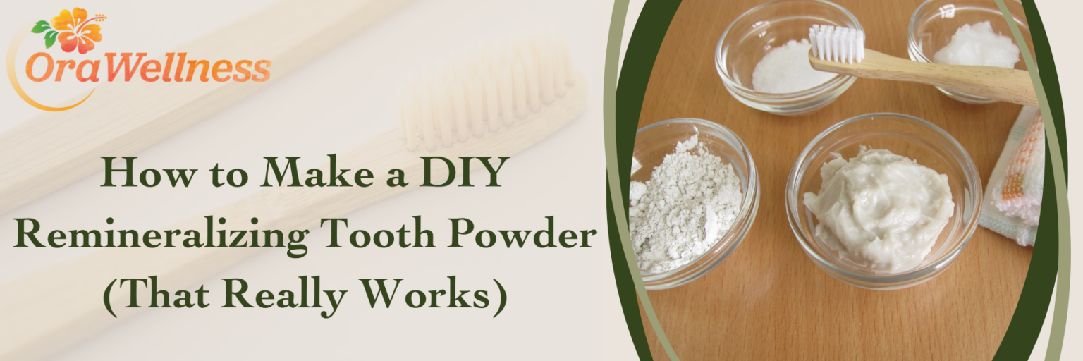 How to Make a DIY Remineralizing Tooth Powder (That Really Works ...